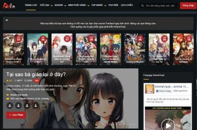 Top 10 trang web xem anime online hay nhất hiện nay - Top10tphcm