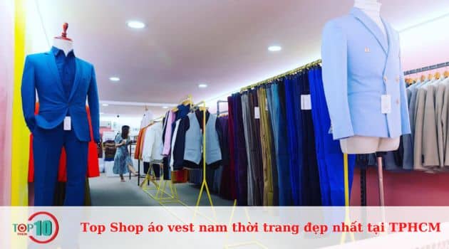 Top 10 Shop áo vest nam thời trang đẹp nhất tại TPHCM - Top10tphcm