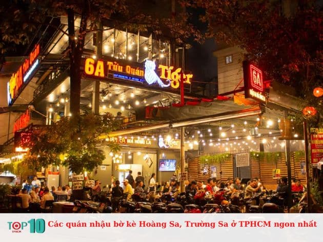 Top 10 Quán nhậu bờ kè Hoàng Sa, Trường Sa, TPHCM ngon nhất