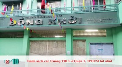 Danh sách các trường THCS ở Quận 1, TPHCM tốt nhất